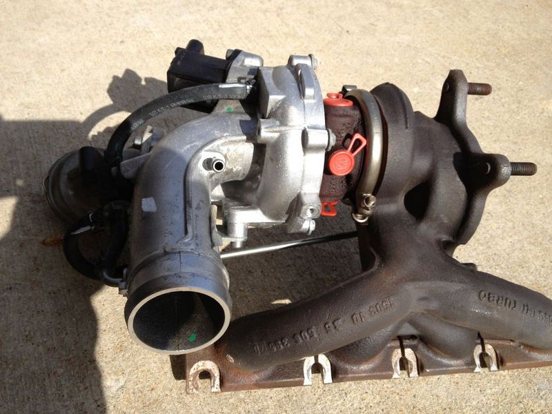 Stock turbo assy | VW GTI MKVI Forum / VW Golf R Forum / VW Golf MKVI ...